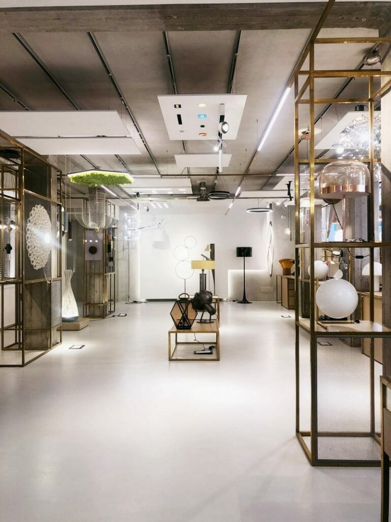 Obor Illuminazione's Top Showrooms Features The Best Lighting Solution