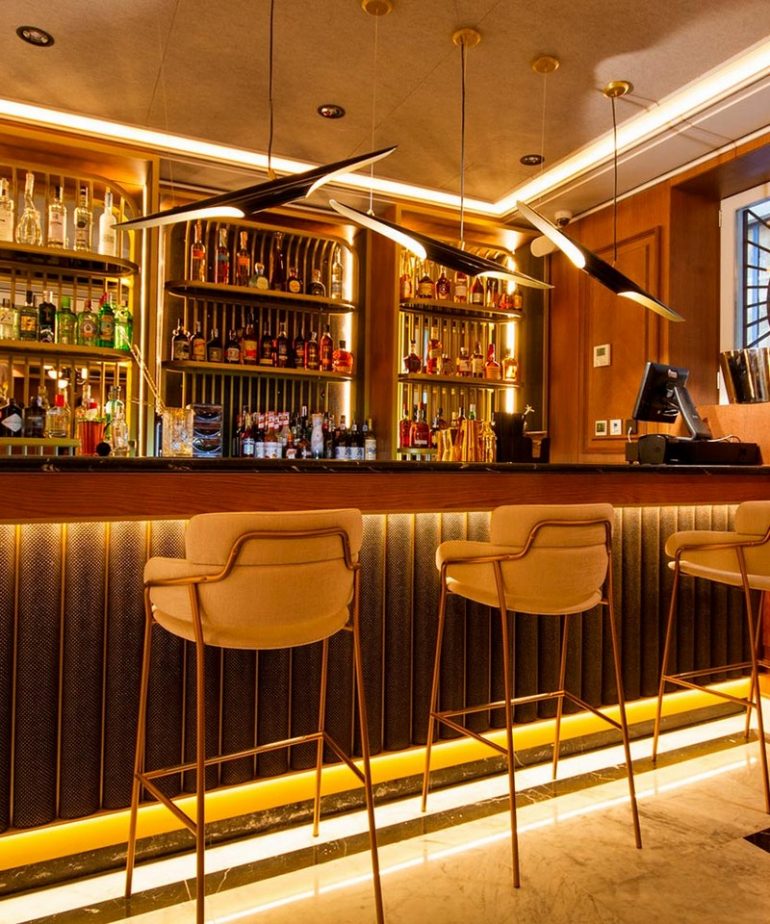 Palacio Vallier's Unique Dining and Bar Area by Janfri Ranchal Studio